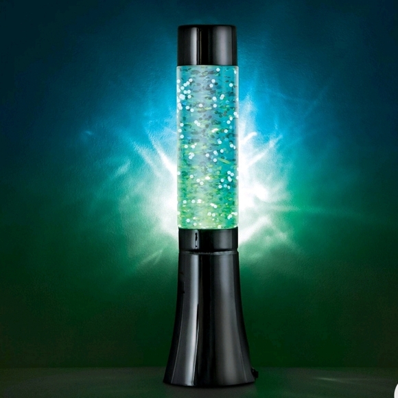 Accents | Glitter Liquid Led Lamp Lava Lamp Like Yrk Retro Teen Dorm 9s ...
